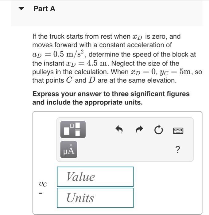 Solved 35 of 40 The block B is suspended from a cable that | Chegg.com