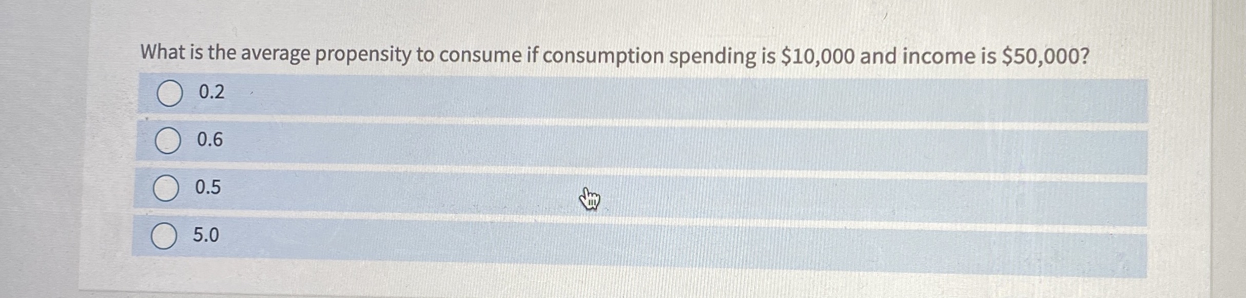 Solved What is the average propensity to consume if | Chegg.com