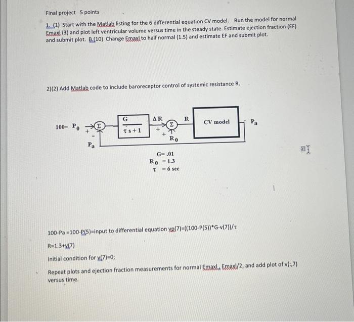 Solved please help fix code. i keep receiving errors of ode | Chegg.com