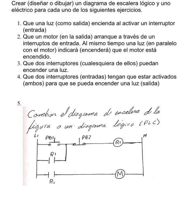 Create (design or draw) a logical and an electrical | Chegg.com
