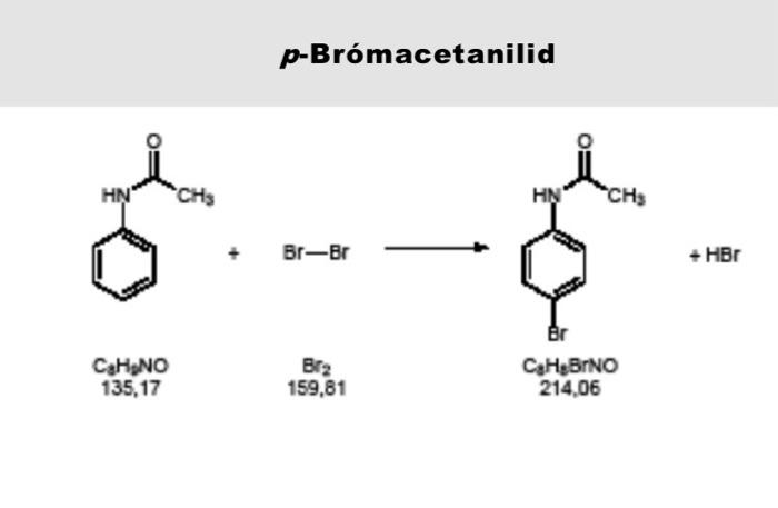 Solved p-Brómacetanilid HŅ CHS HŅ Solved p-Brómacetanilid HŅ CHS HŅ