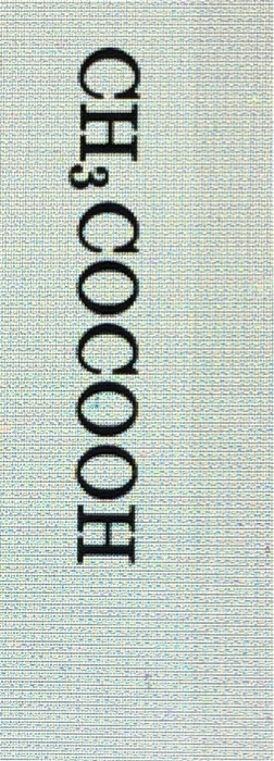 Solved (CH3)2CHCH2C1 CH2CHCHO CH3COCOOH (CH3)3 COH | Chegg.com