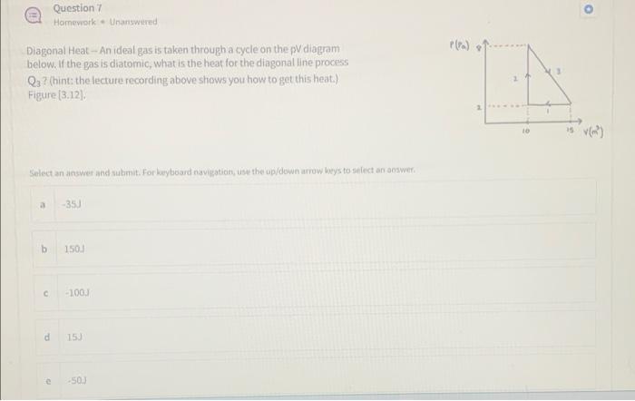 Solved o Question 7 Homework • Unanswered Diagonal Heat - An | Chegg.com