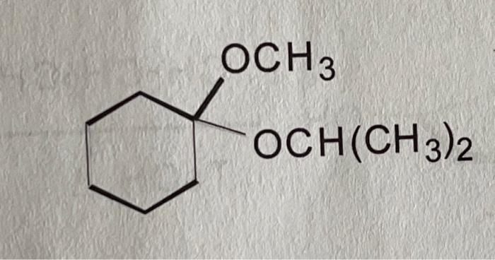 Solved Оснэ OCH(CH3)2 | Chegg.com