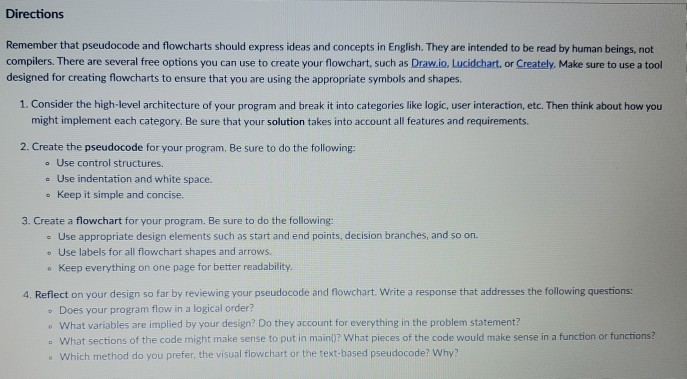 In this activity, you will be tasked with creating | Chegg.com