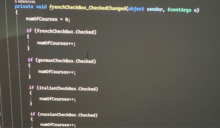 Solved How would I make it where if the In State or Outof | Chegg.com