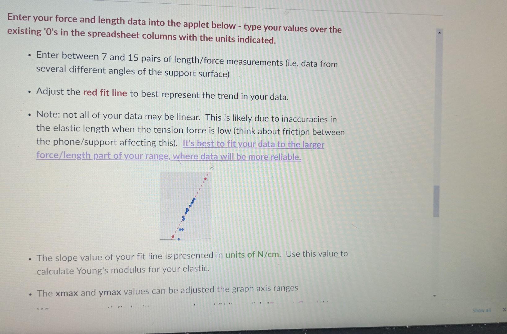Solved What did you measure for the Young's modulus of the | Chegg.com
