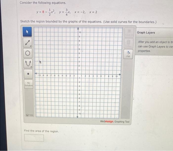 Solved Consider the following equations. y = 8 - 3 y = -X, X | Chegg.com