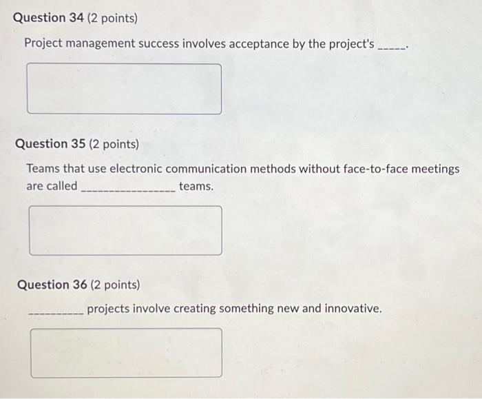 Solved Question 30 (2 points) Communication describes the | Chegg.com