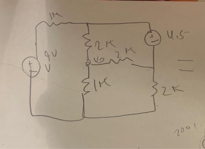 Solved use superposition therorem to solve please only use | Chegg.com Solved use superposition therorem to solve please only use | Chegg.com