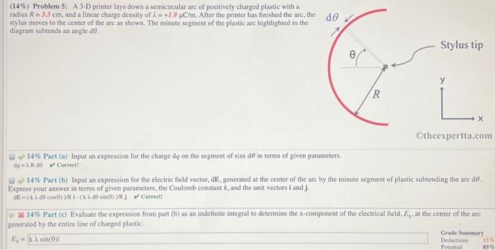 Solved (145) Problem 5: A 3-D printer lays down a | Chegg.com
