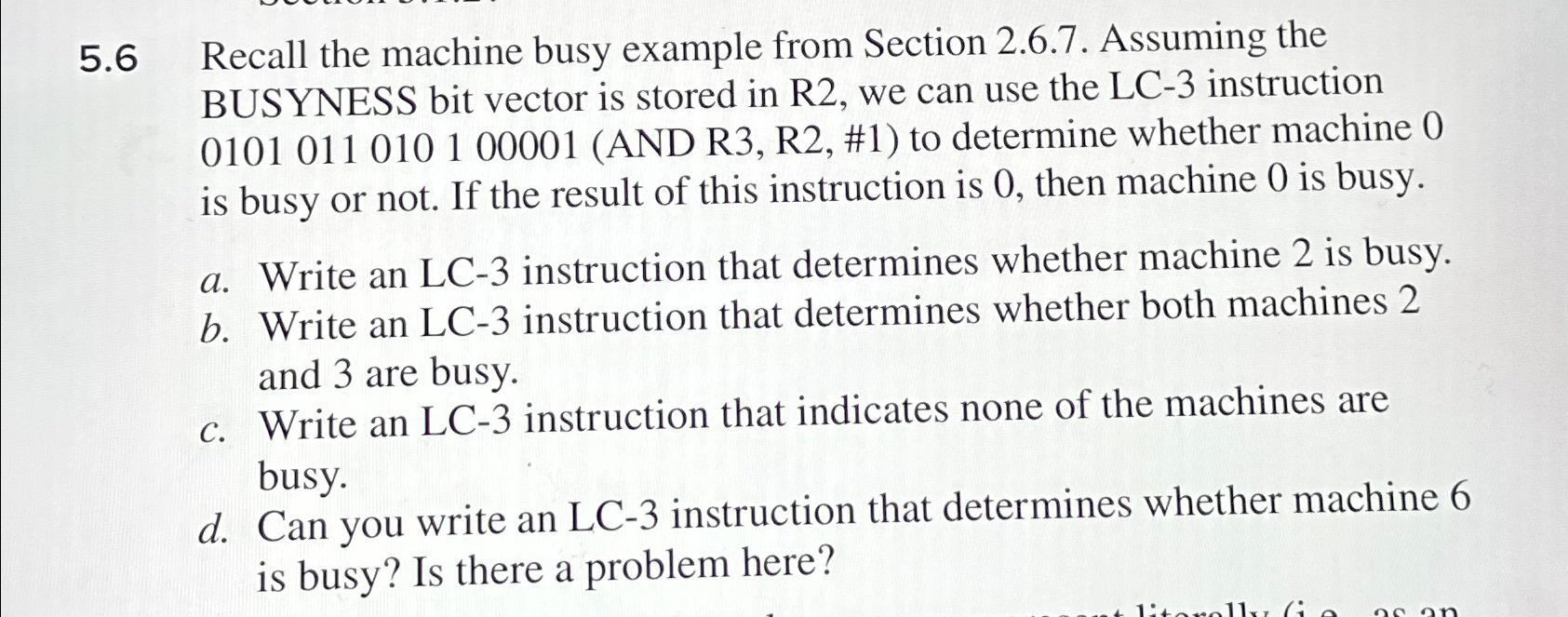 Solved 5.6 ﻿Recall the machine busy example from Section | Chegg.com