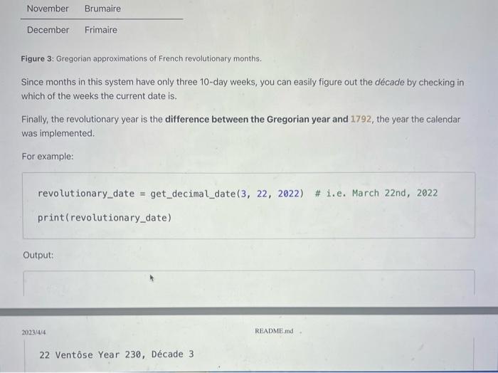 Solved Part 1: Converting to decimal time Write a function | Chegg.com