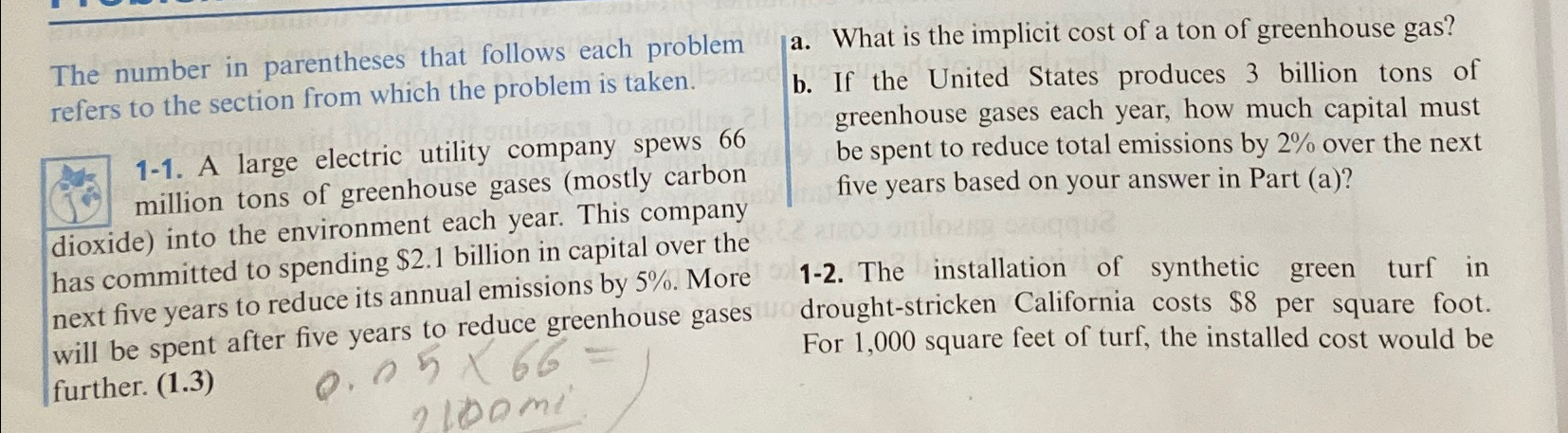 Solved The number in parentheses that follows each problem | Chegg.com