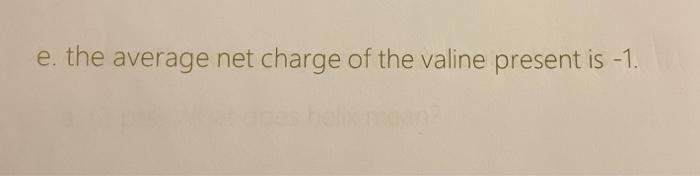 Solved 1. (5 pts) The titration curve for valine is attached | Chegg.com