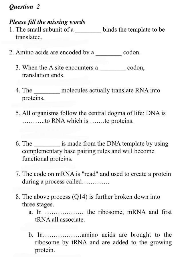 Solved Give a summarizing explanation of the role of a | Chegg.com