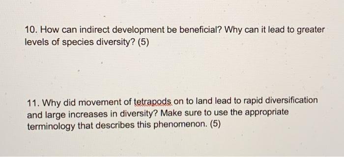 Solved 10. How can indirect development be beneficial? Why | Chegg.com