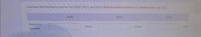 Solved \begin{tabular}{|lrrr} (in millions) & 2020 & 2021 & | Chegg.com