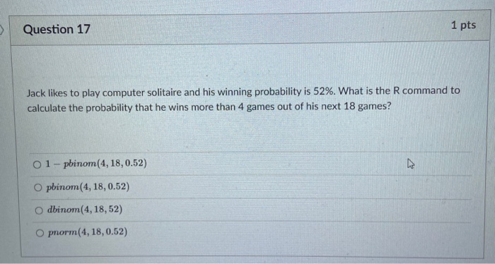 Solved Question 15 1 pts 5 and ox= 1. What is the mean and | Chegg.com