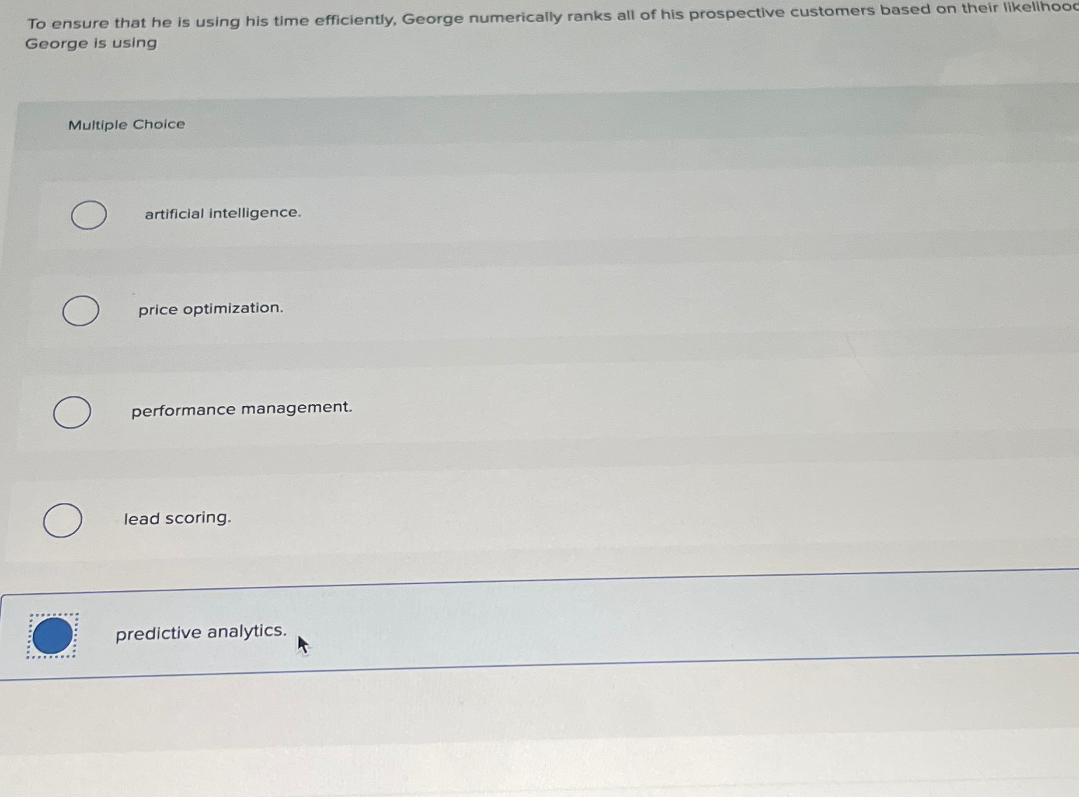 Solved To ensure that he is using his time efficiently, | Chegg.com