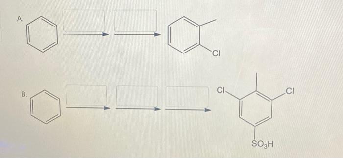 Solved Select the best order of reagents to complete each of | Chegg.com