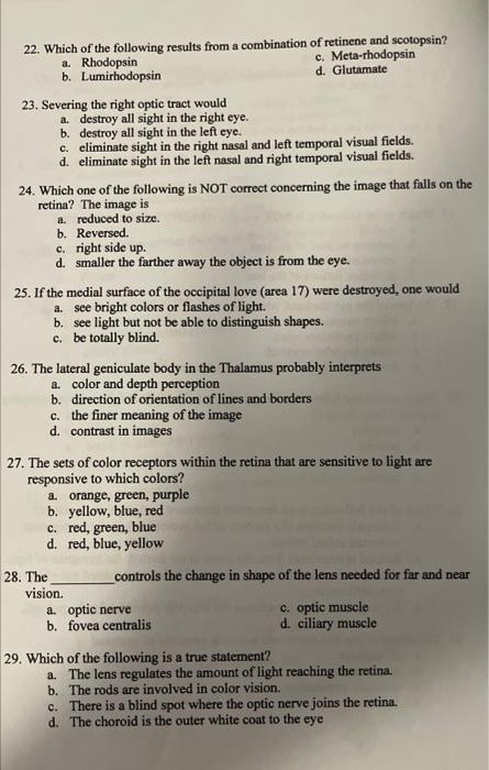 Solved 22. Which of the following results from a combination | Chegg.com