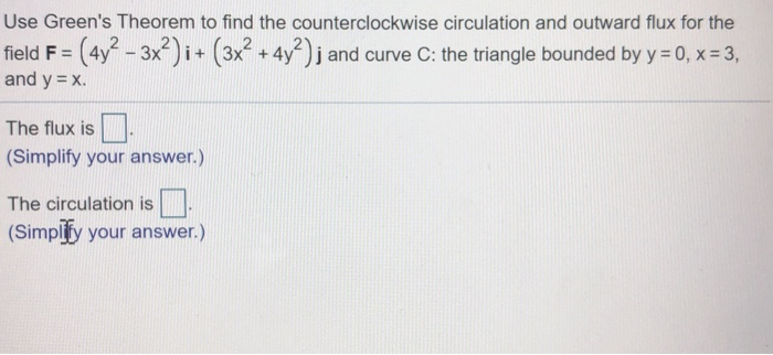 Solved Use Green's Theorem to find the counterclockwise | Chegg.com