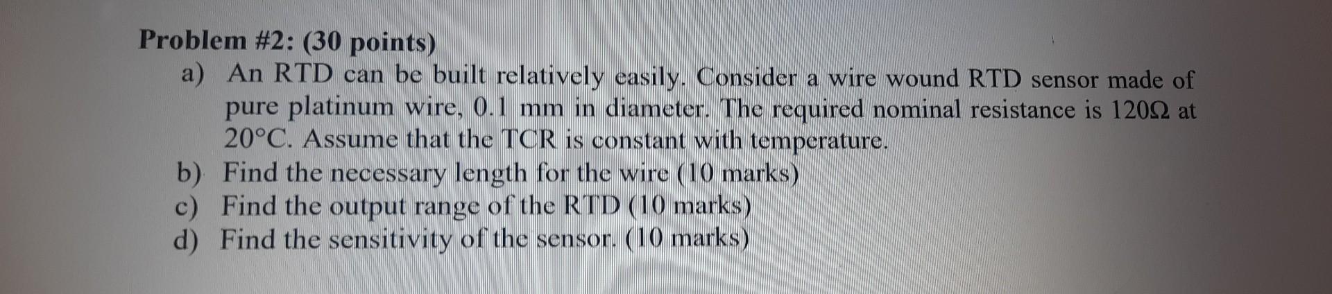 Solved Problem \#2: (30 points) a) An RTD can be built | Chegg.com