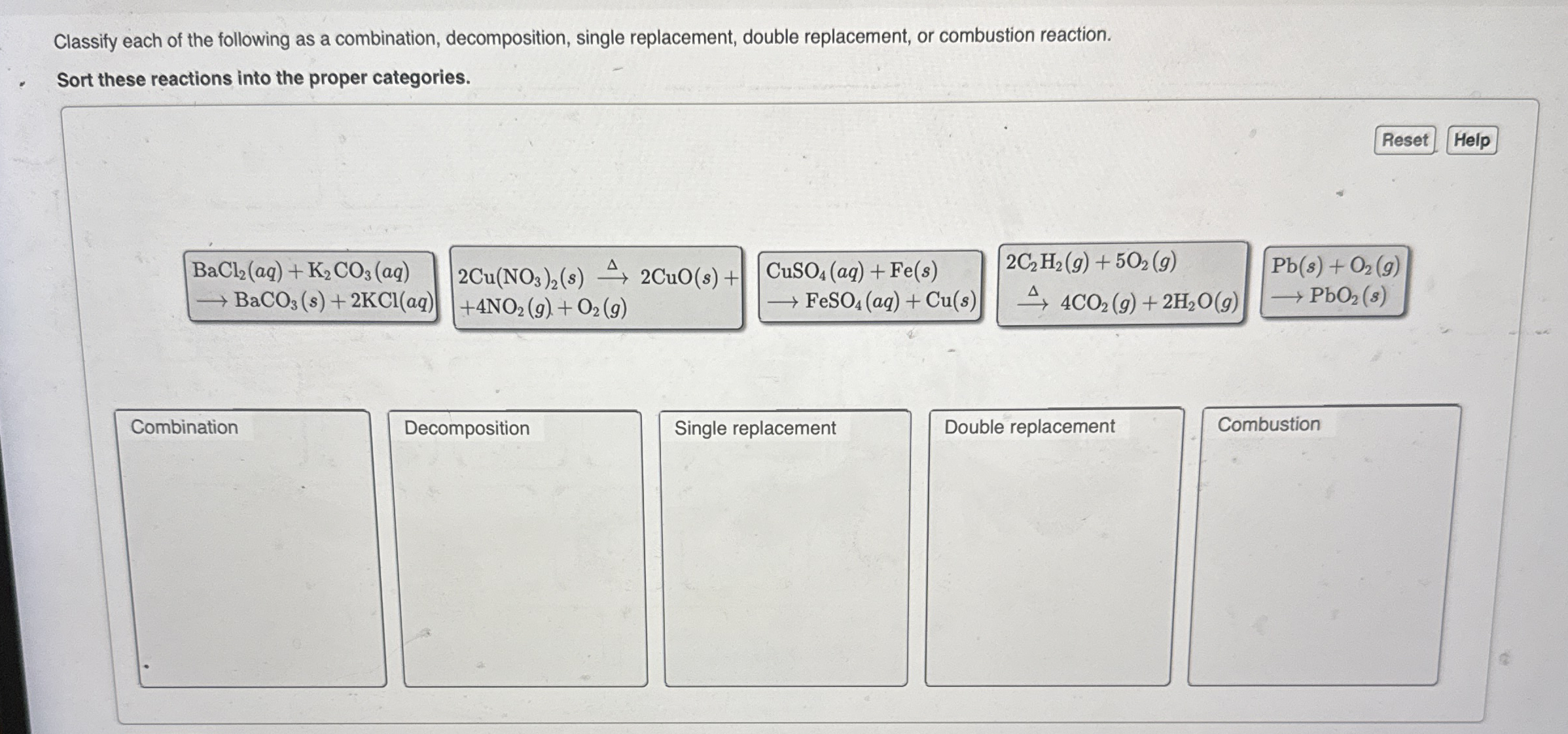 Solved Classify each of the following as a combination, | Chegg.com