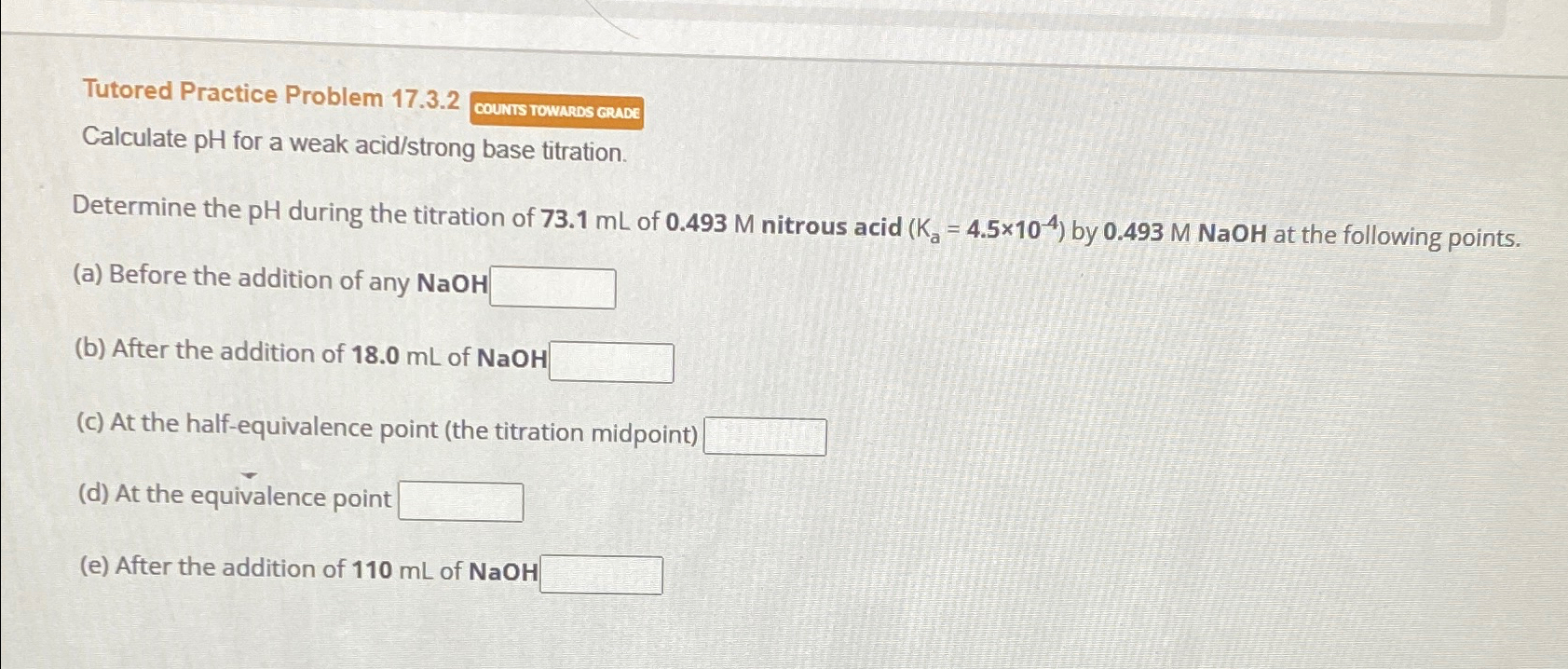 Solved Tutored Practice Problem 17.3.2 ﻿COUNIS TOWARDS | Chegg.com