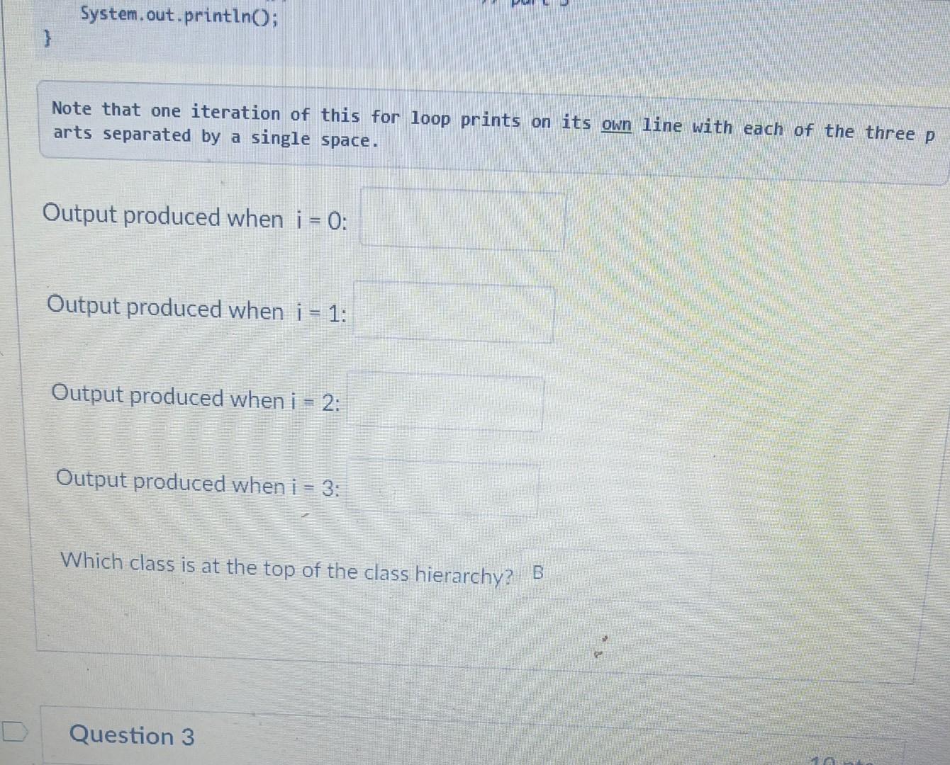 Solved public class A extends B \{ public string tostring() | Chegg.com