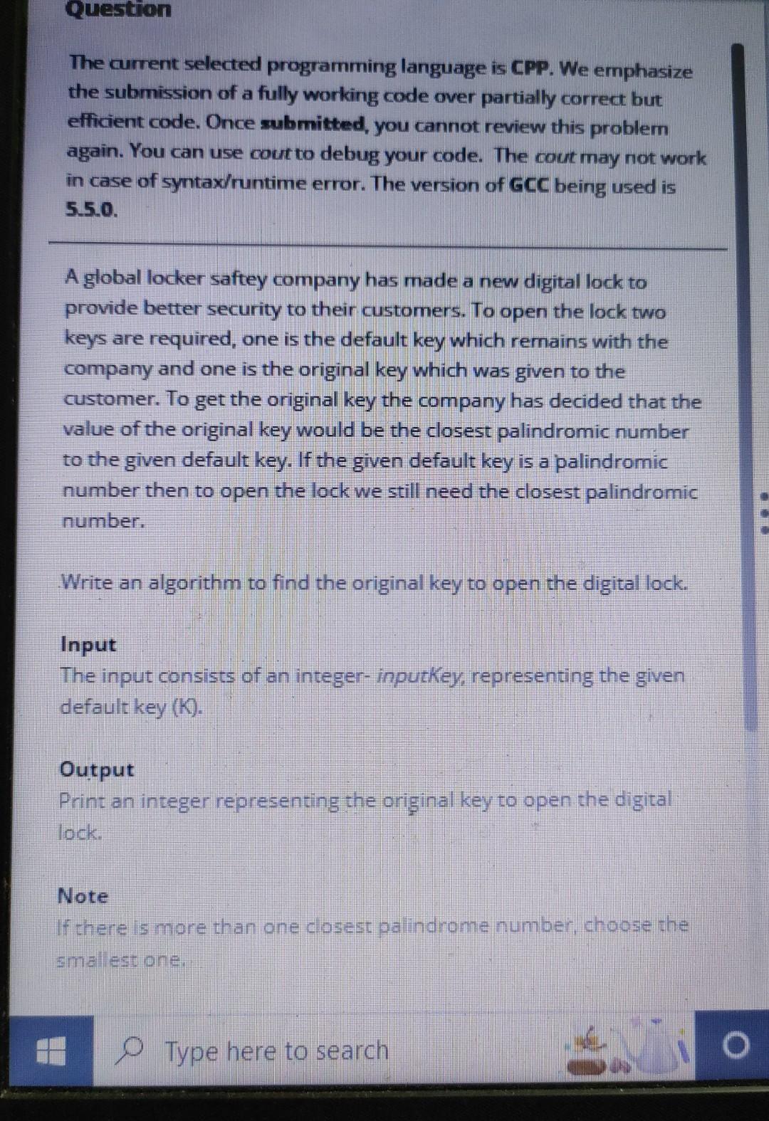 Solved The current selected programming language is CPP. We | Chegg.com