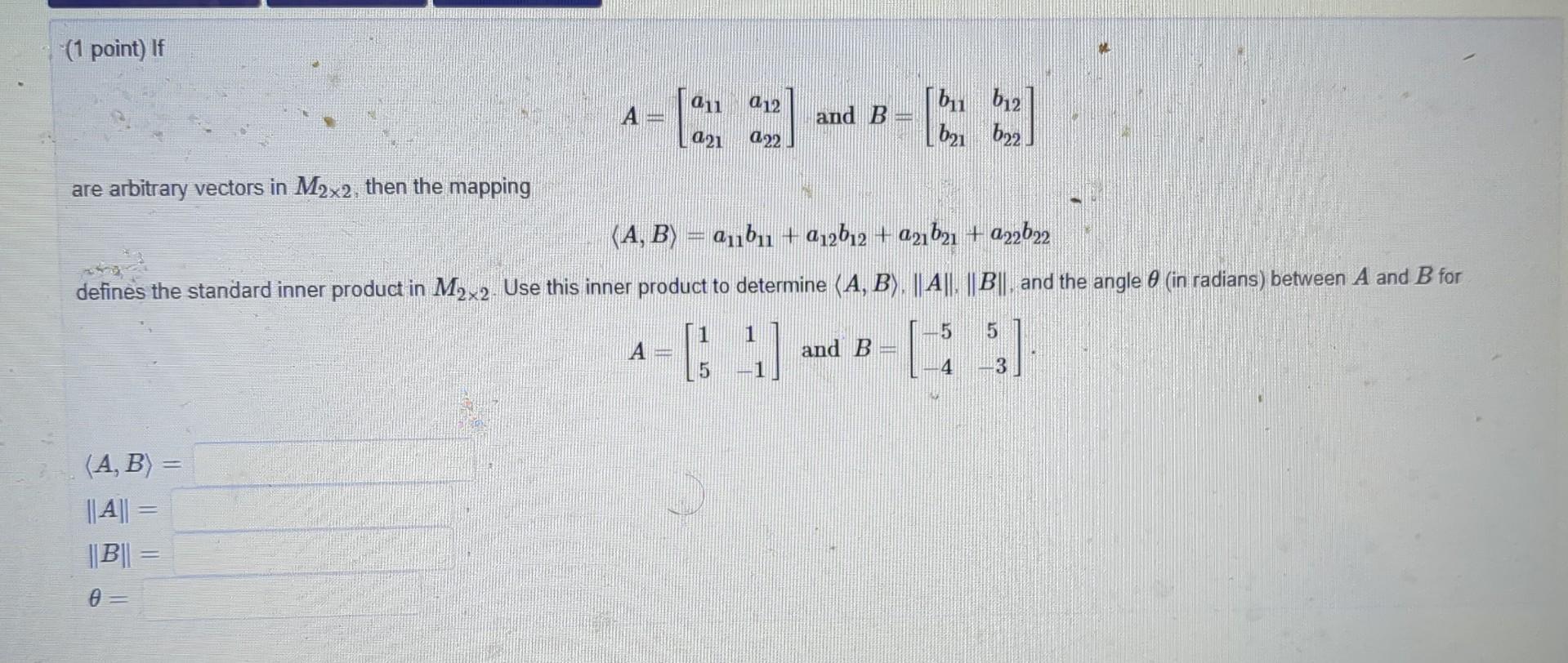 (1 point) If f(x) and g(x) are arbitrary polynomials | Chegg.com
