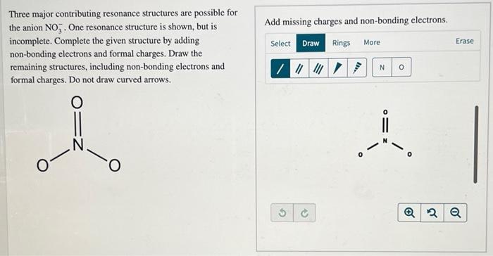 Solved Three major contributing resonance structures are | Chegg.com