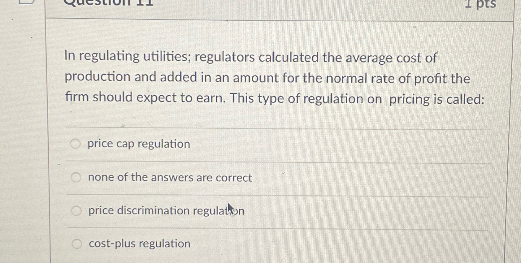 Solved In regulating utilities; regulators calculated the | Chegg.com