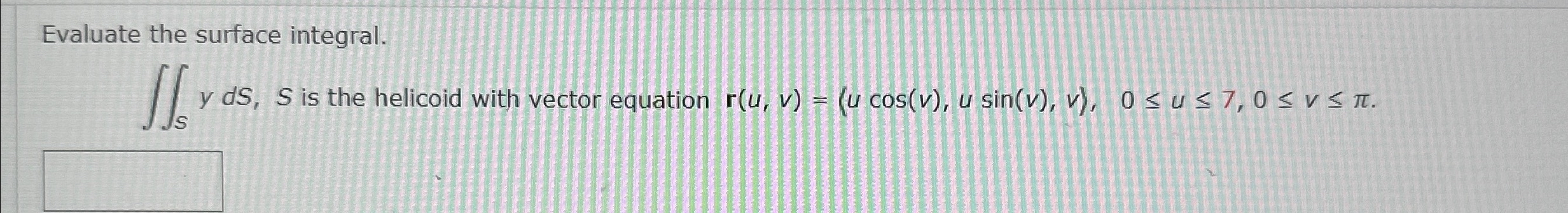 Solved Evaluate the surface integral.∬SydS,S ﻿is the | Chegg.com