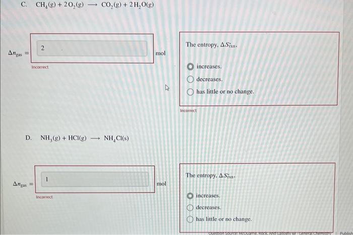 Solved The change in entropy. ΔSranin, is related to the the | Chegg.com