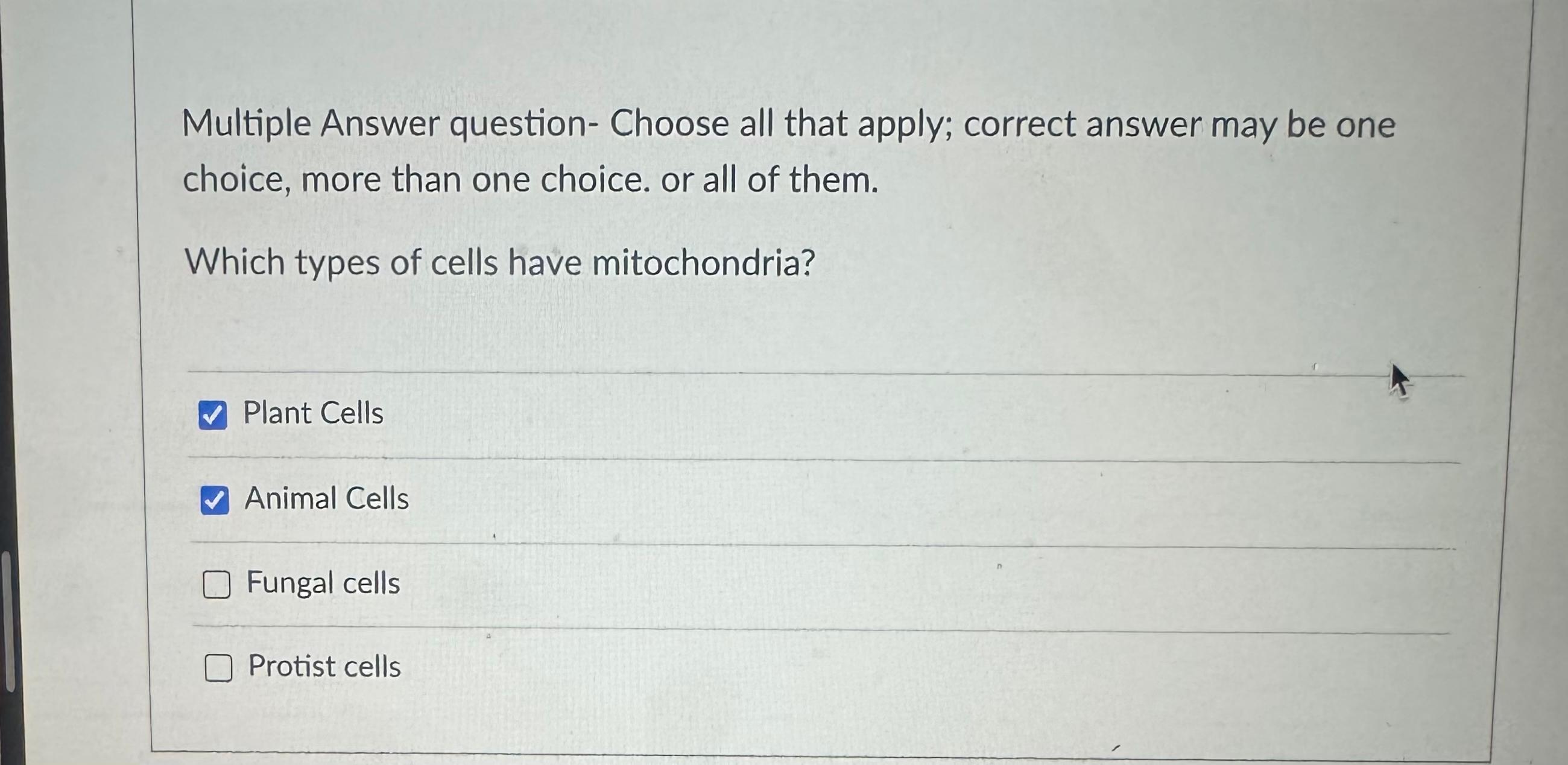 Solved Multiple Answer question- ﻿Choose all that apply; | Chegg.com