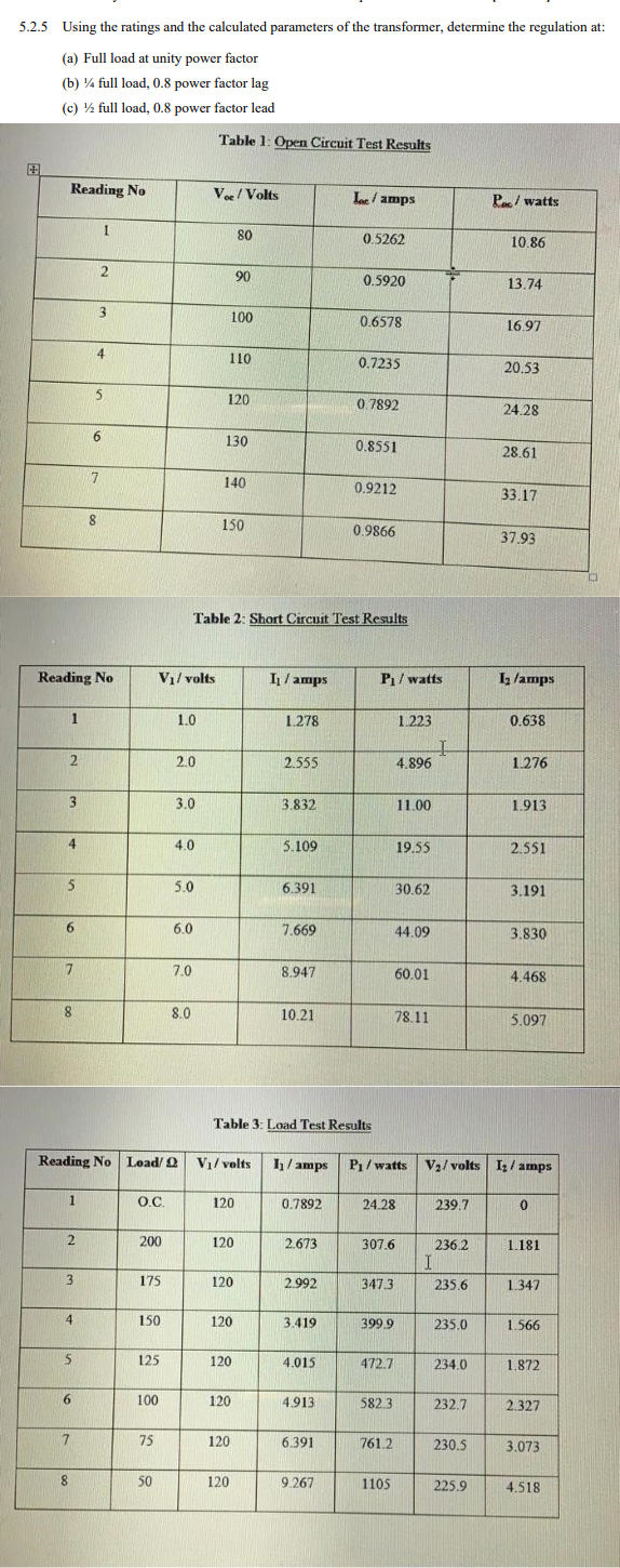 Solved Please solve using the (change in voltage)/E formula | Chegg.com