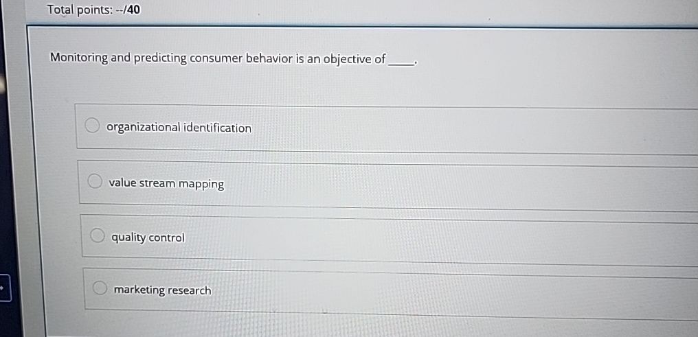 Solved Total Points 40monitoring And Predicting Consumer
