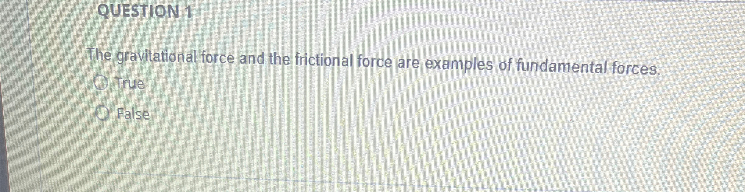 Solved QUESTION 1The gravitational force and the frictional | Chegg.com