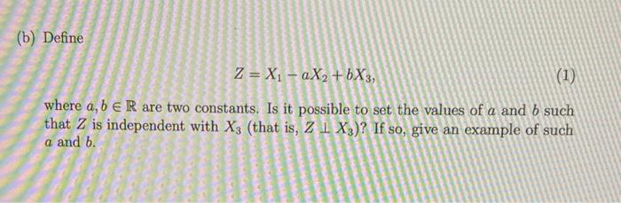 [Multivariate Gaussian] Assume we have the following | Chegg.com