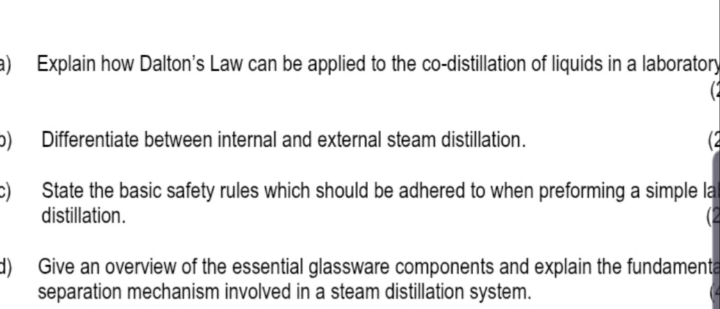 Solved Explain how Dalton's Law can be applied to the | Chegg.com