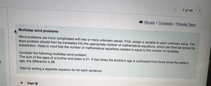 1 of 44 Review Constants Periodic Table Multistep | Chegg.com