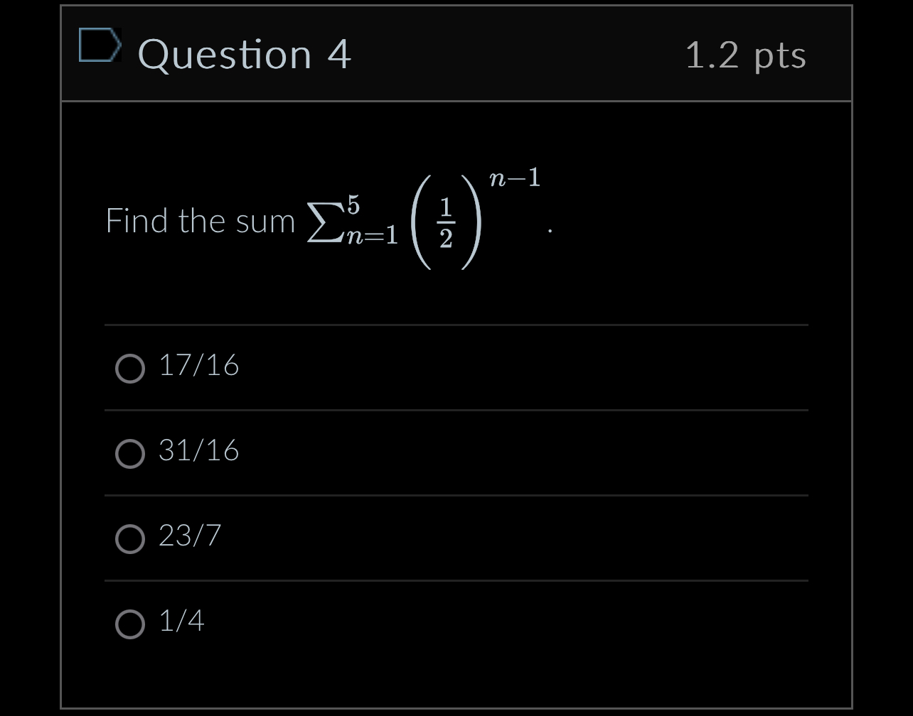 Solved Question 41.2ptsFind the | Chegg.com