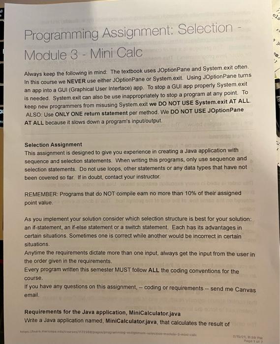 Solved i need help as to why my java program will not run. | Chegg.com