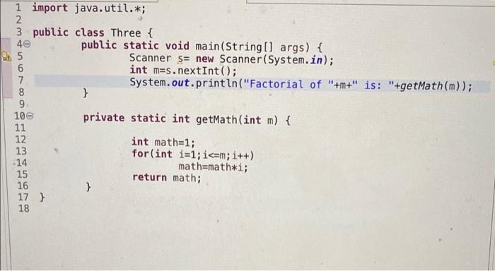 Solved I need help figuring this out JAVA. It needs to print | Chegg.com