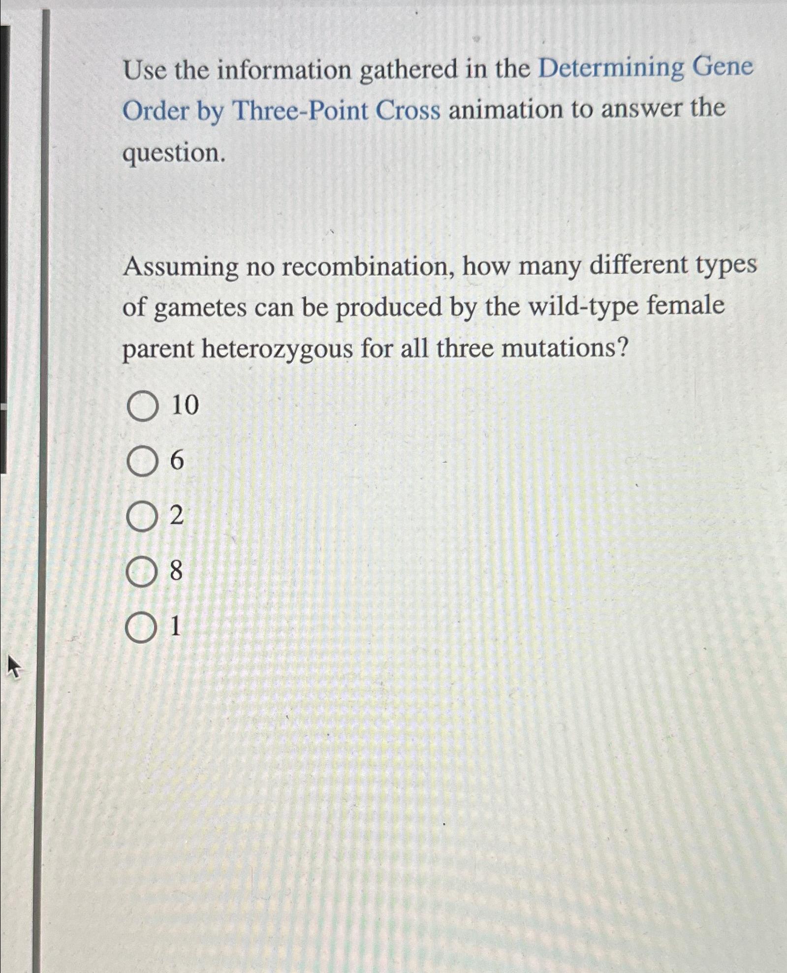 Solved Use the information gathered in the Determining Gene | Chegg.com