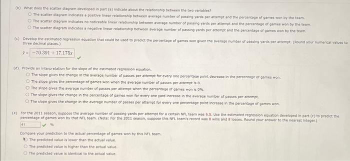 Solved Datande: N'LPaseing(b) What does the scather digram | Chegg.com
