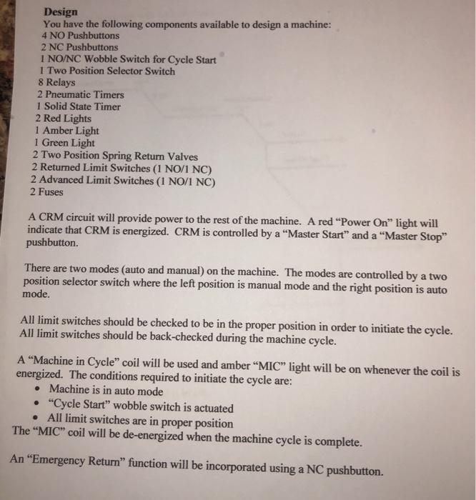 The machine sequence will be as follows: Cycle Start | Chegg.com